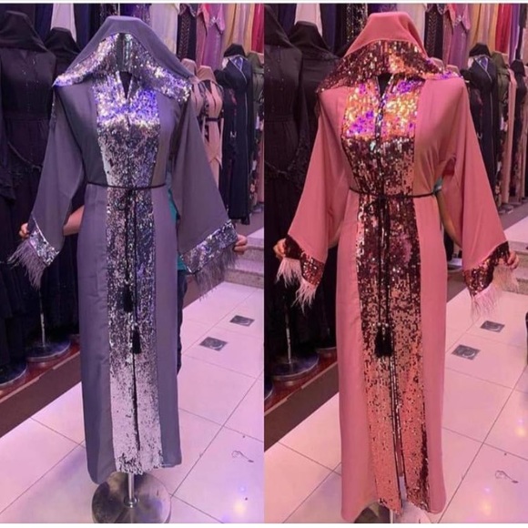 Hard Way Fashion | Dresses | Sequin Abaya Islamic Garments | Poshmark